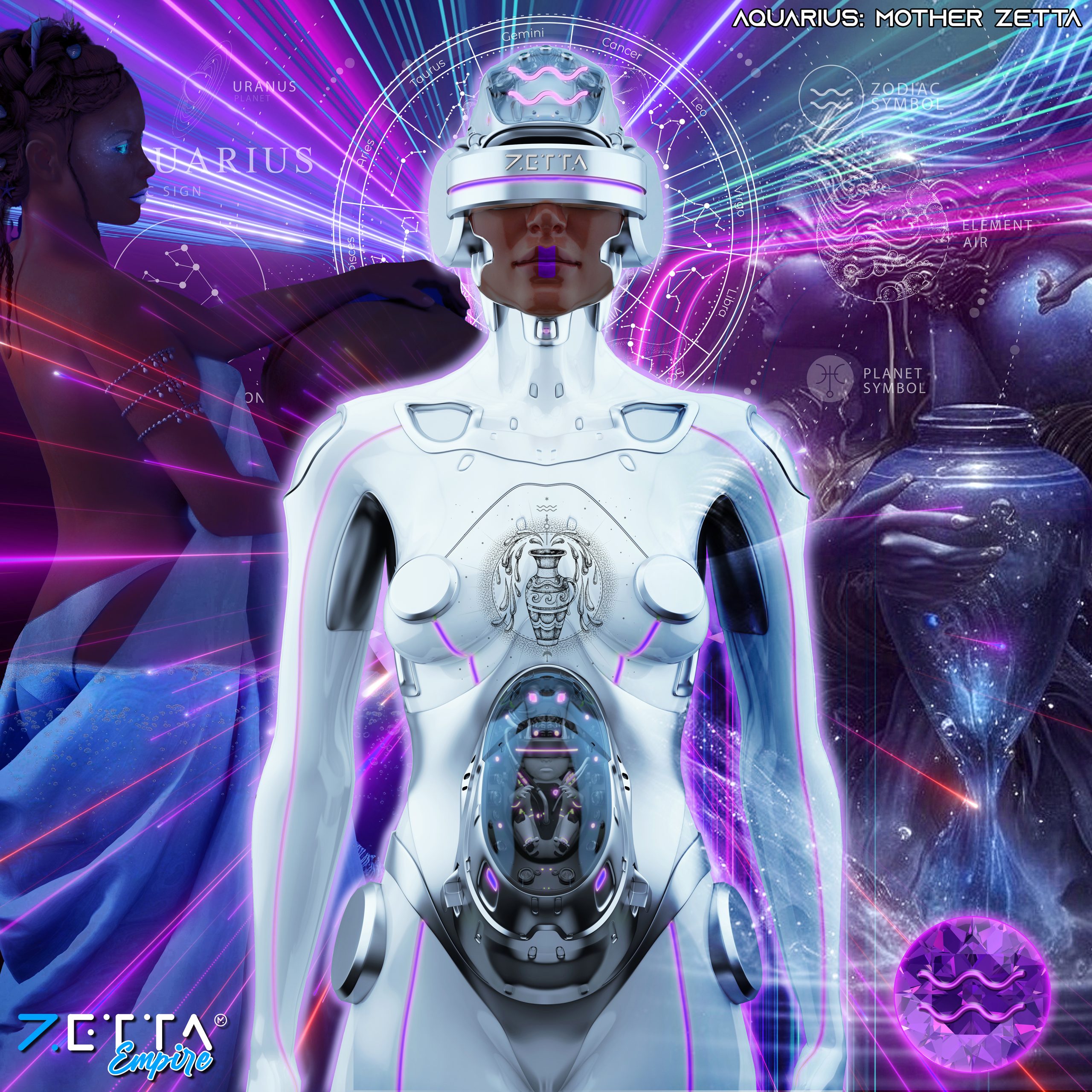 Mother Zetta Zodiac NFT Collection - Zettaverse